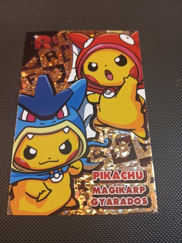 Pikachu Poncho Magikarp Gyarados Gold Holo Team Rocket Card Database ...