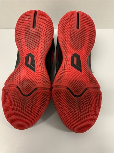 Adidas BAPE x Dame 9 Black Scarlet IH0786 Size 7.5 Red Black Basketball ...