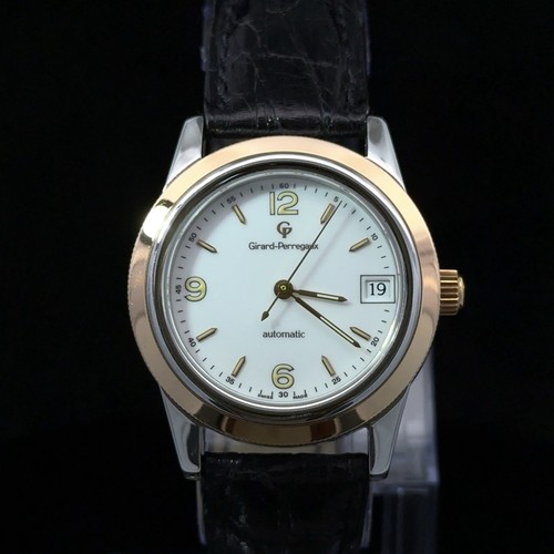 Girard Perregaux Rose Gold and Stainless Steel GP90 Watch | eBay