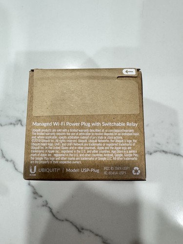 Ubiquiti UniFi USP-Plug-US UniFi SmartPower Plug Brand New. One Unit ...