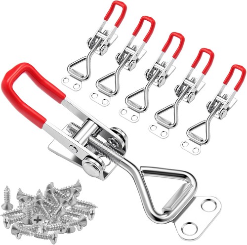 6 Pack Toggle Latch Clamp 4001, Adjustable Quick Release Pull Latches ...
