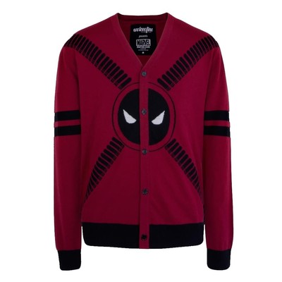 Cardigan Sweat À Boutons Deadpool 5 Pour Adultes | eBay