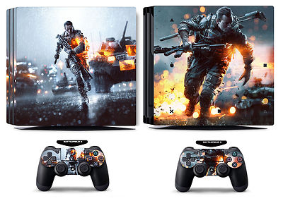 Battle 259 Vinyl Skin Sticker Cover for Sony PS4 Pro PlayStation 4 Pro ...