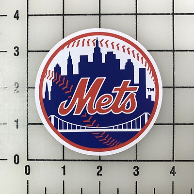 Sticker Met Logo New York Mets Vinyl Sticker Decals