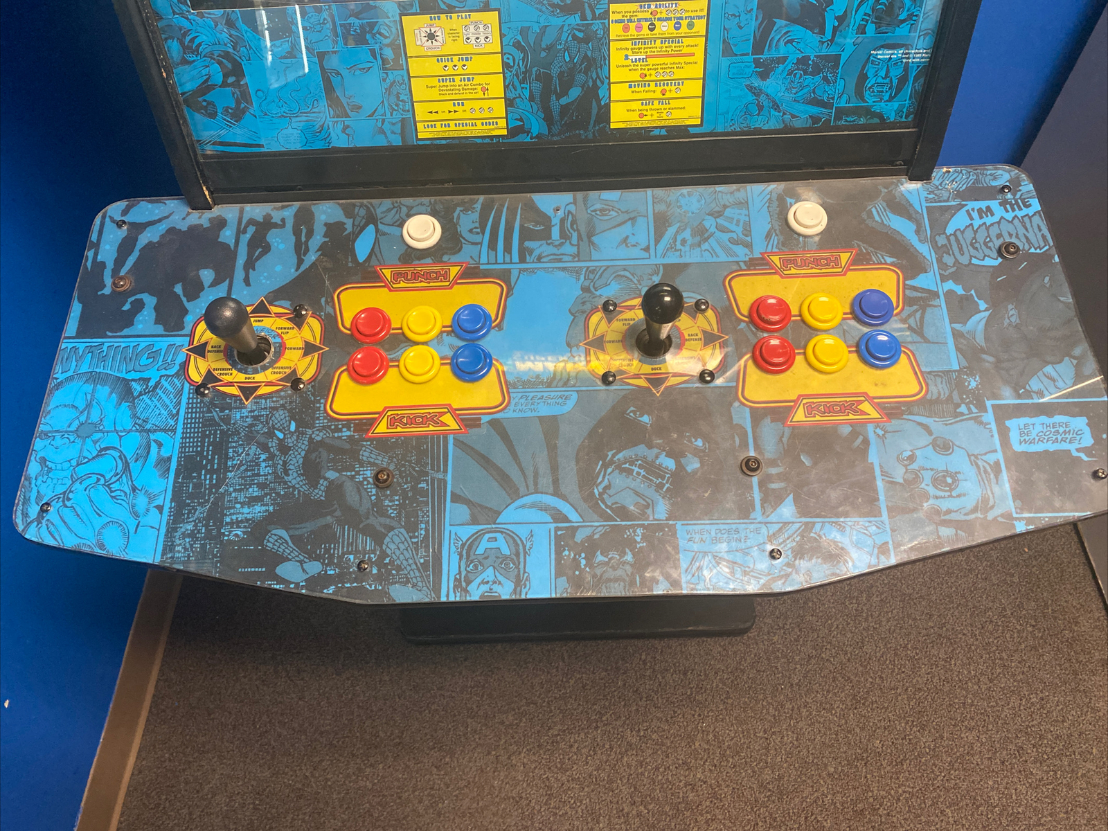 Marvel Super Heroes - Authentic Arcade Machine Working!! —See Details ...