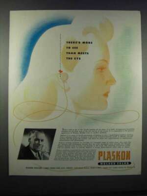1946 Plaskon Molded Color Ad - More to See | eBay