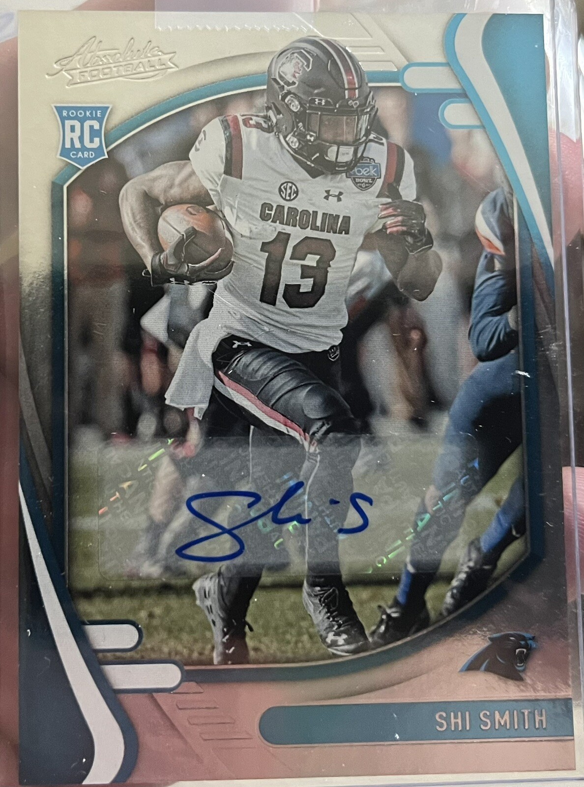 2021 Panini Absolute Shi Smith Auto Rookie Autograph Panthers Rookie ...