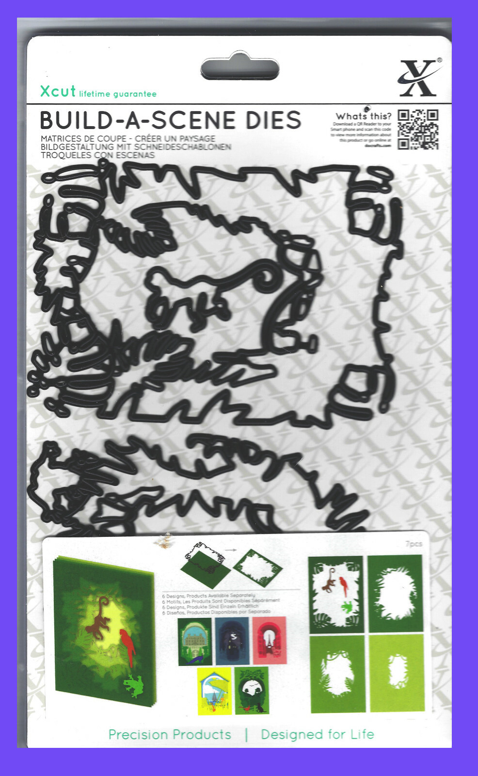 X-CUT BUILD A SCENE SHADOW BOX DIE SET - 7 DESIGNS TO CHOSE FROM - FREE ...