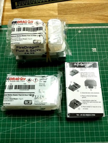 BCB Stove & Fire Dragon Gel Fuel Army Cadets Bush Craft Camping Cooking ...