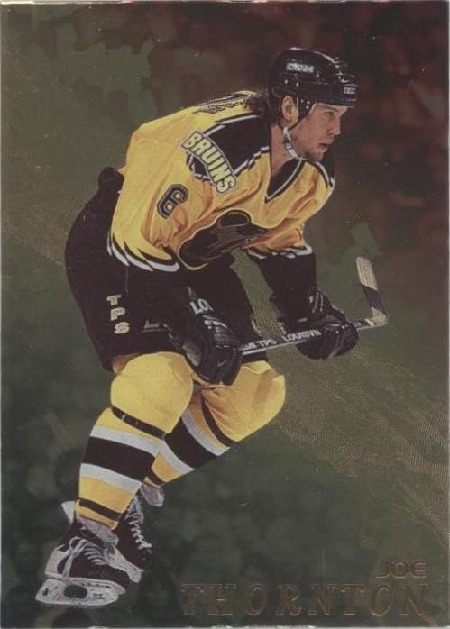1998-99 In the Game Be A Player - Joe Thornton #9 Gold for sale online ...