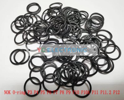 200pcs/pack New For NOK O-ring P3 P4 P5 P6 P7 P8 P9 P10 P10A P11 P11.2 ...