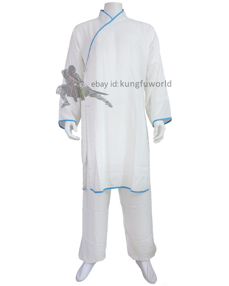 Wudang Taoist Robe Kung fu Suit Martial arts Wing Chun Tai chi Uniform ...