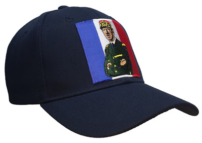 Charles De Gaulle Hat Blue Ball Cap French Flag World War II French ...