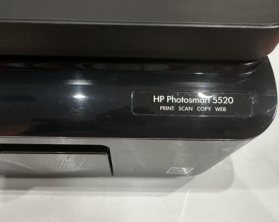 HP PHOTOSMART 5520 Wireless ALL-IN-ONE INKJET PRINTER Works Perfectly ...