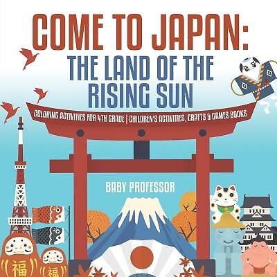 Come Japan Land Rising Sun Coloring Activities for by Baby Professor ...