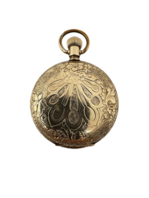 Antique 6 Size Keystone Hunter Pocket Watch Case 10k RGP Fancy Engraved ...