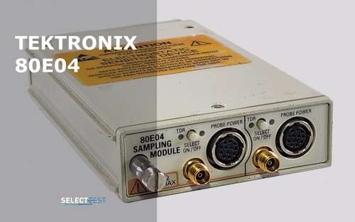 TEKTRONIX 80E04 20 GHz DUAL CHANNEL TDR SAMPLING MODULE **LOOK** (REF ...