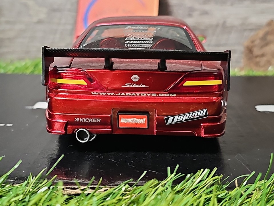 Vntg Jada Import Racer Nissan Silva S15 1:24 Scale Diecast Car NO BOX ...