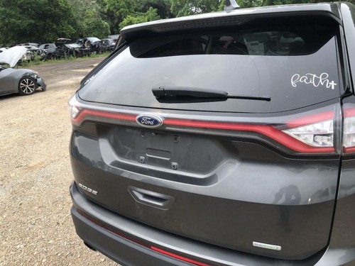 2015 FORD EDGE Rear Trunk Hatch Lid Liftgate J7 Gray Manual Lift 865244 ...