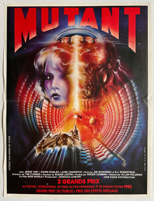 MUTANT affiche originale de 1982 Science fiction Allan Holzman film ...