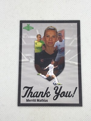 2024 Parkside NWSL V2 | Merritt Mathias Angel City | SP Thank You /100 ...
