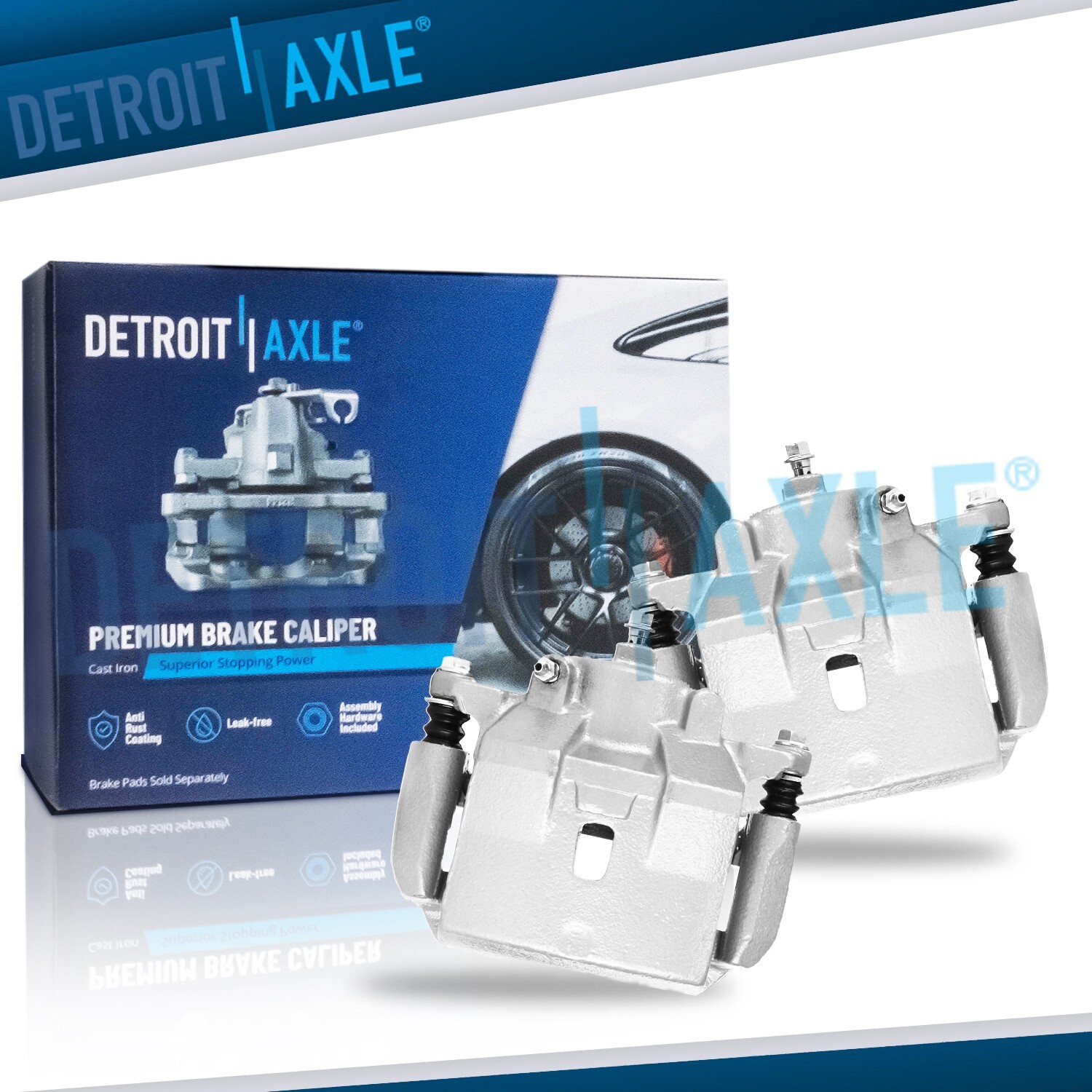 Front Left & Right Brake Calipers w/Bracket for Chevrolet Malibu HHR ...