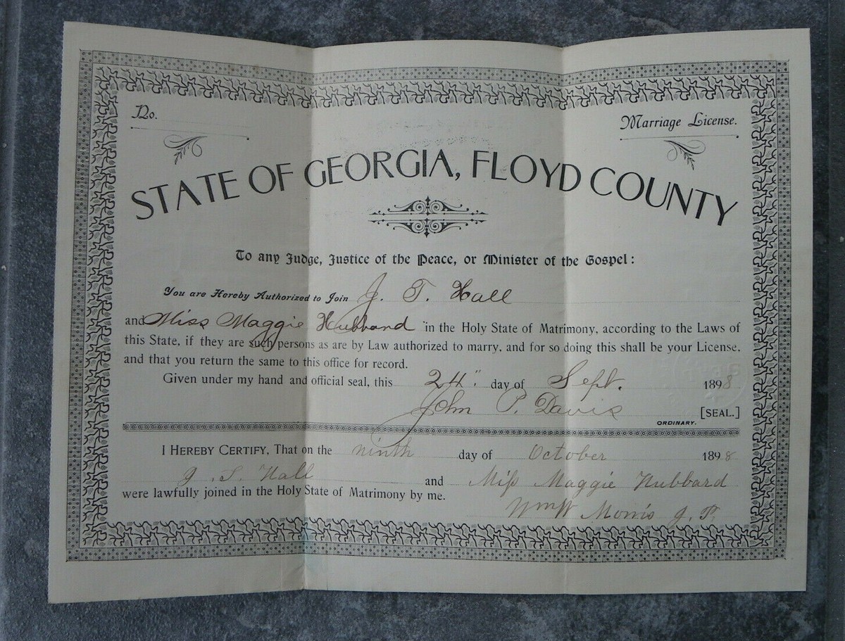 Georgia wedding license 60 photos - Astyledwedding.com