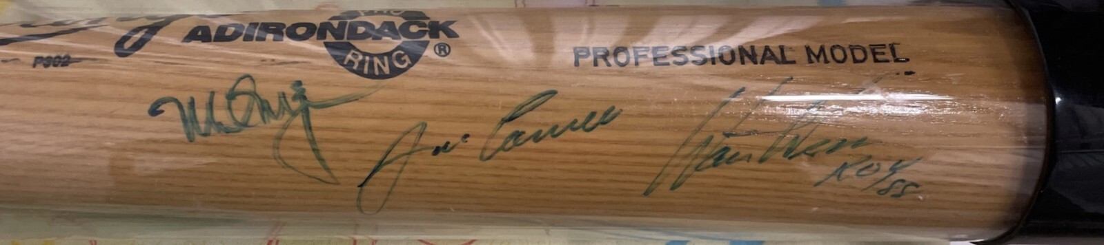 A's Jose Canseco, Mark McGwire, Walt Weiss Signed Rawlings Baseball Bat ...