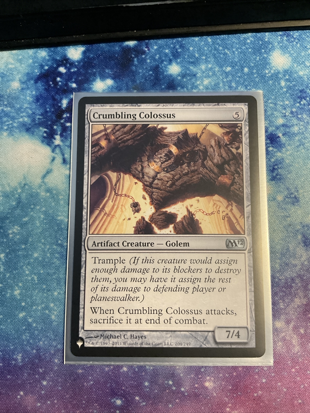 Crumbling Colossus Magic 2012 The List #204 MTG | eBay
