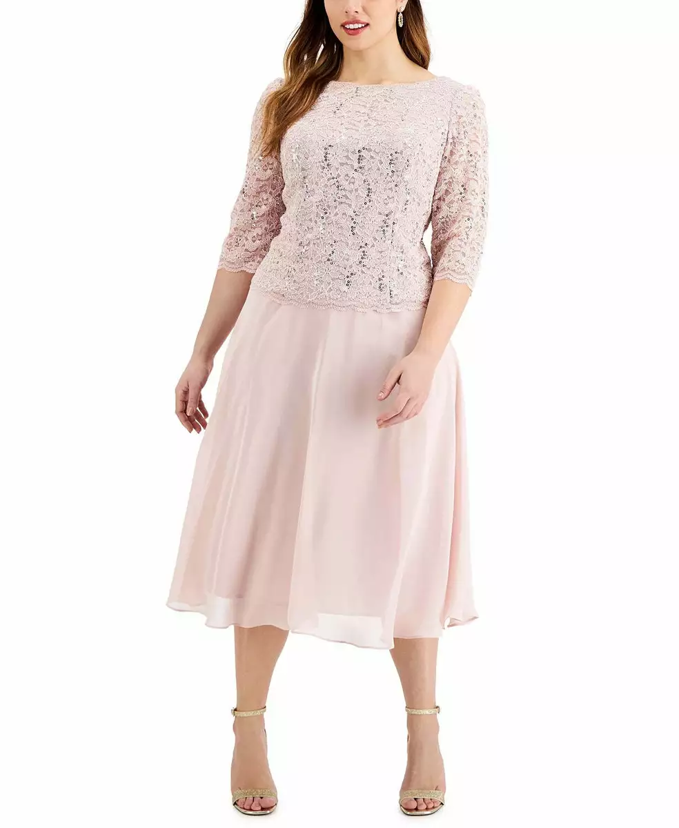 Alex Evenings Dresses Plus Size Outlet