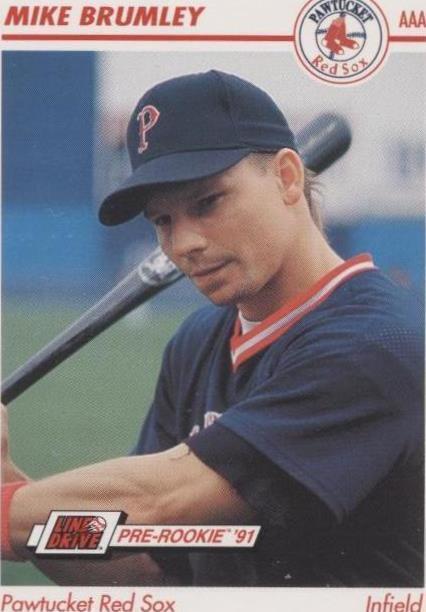 1991 Line Drive Pre-Rookie - AAA Mike Brumley #353 for sale online | eBay