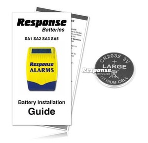 Response Friedland Alarms SAR Remote Control Replacement Battery KIT ...