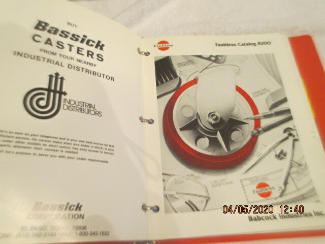 1990's Catalog Lot Truck Casters Wheels Bassick Faultless Darnell ...
