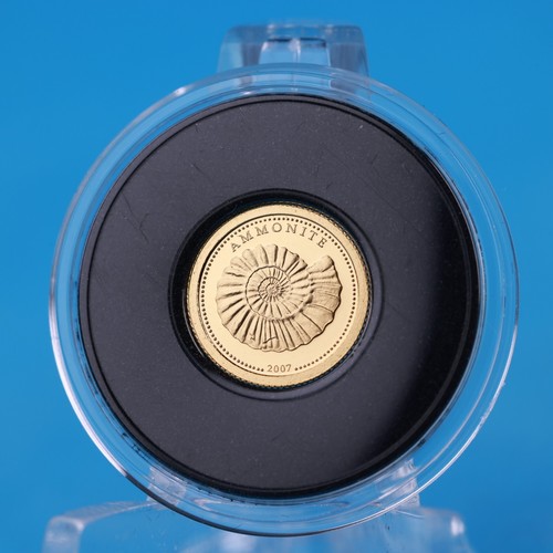 Liberia 10 Dollars 2007 Ammonite 0,5 g Gold 999 proof | eBay