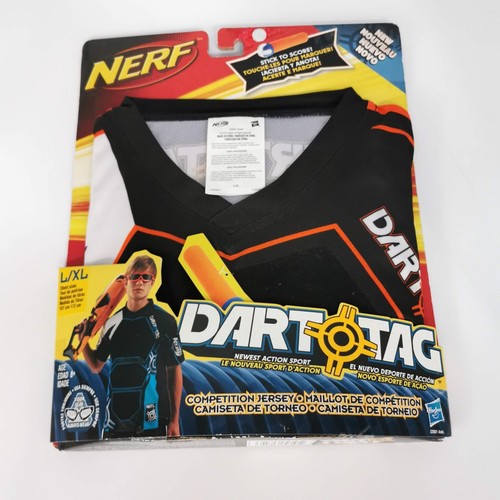 Nerf Shirt Dart Tag Orange Team Adult Size L XL Official Competition ...