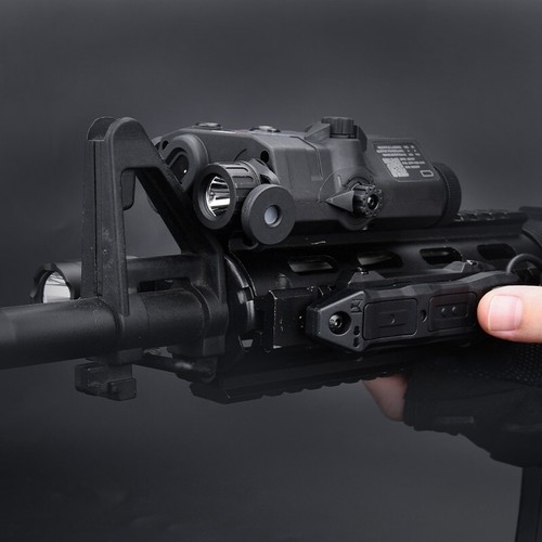Tactical PEQ 15 UHP Green Dot Laser IR Fill light Hunting Flashlight ...