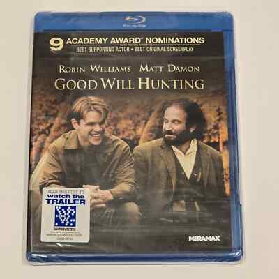 Good Will Hunting (Blu-Ray Only, 1997/2011) Robin Williams Matt Damon ...