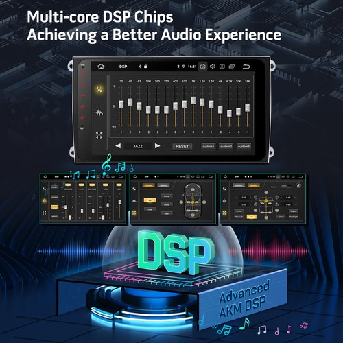 DSP Android 11 4+64GB 9" Car Stereo Radio GPS Car Auto Play for PORSCHE ...