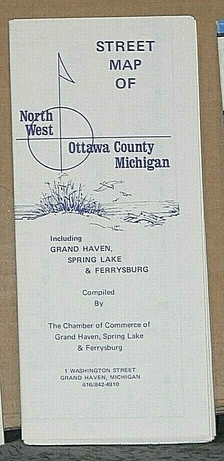 1972 Street Map of Ottawa County, Michigan | eBay