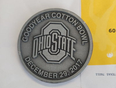 2017 Cotton Bowl 12/29/2017 Ohio State Buckeyes USC Trojans Coin | eBay