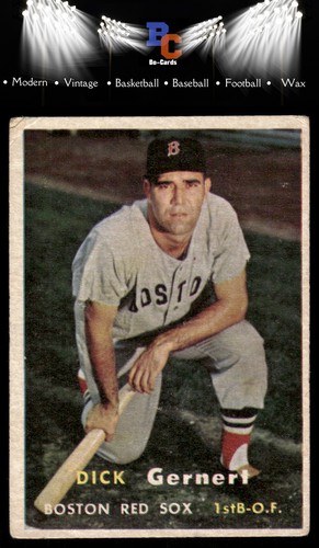 1957 Topps #202 Dick Gernert | eBay