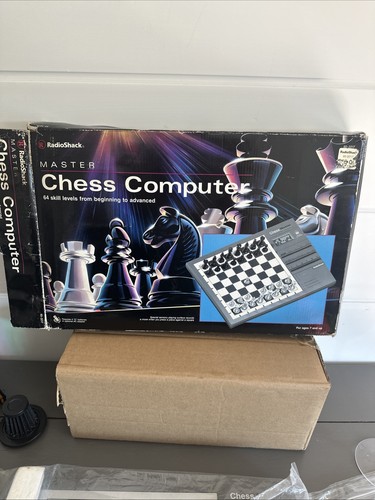 Radio Shack Elec. Master Chess Computer 1998 Model 60-2217 Tested. Box ...