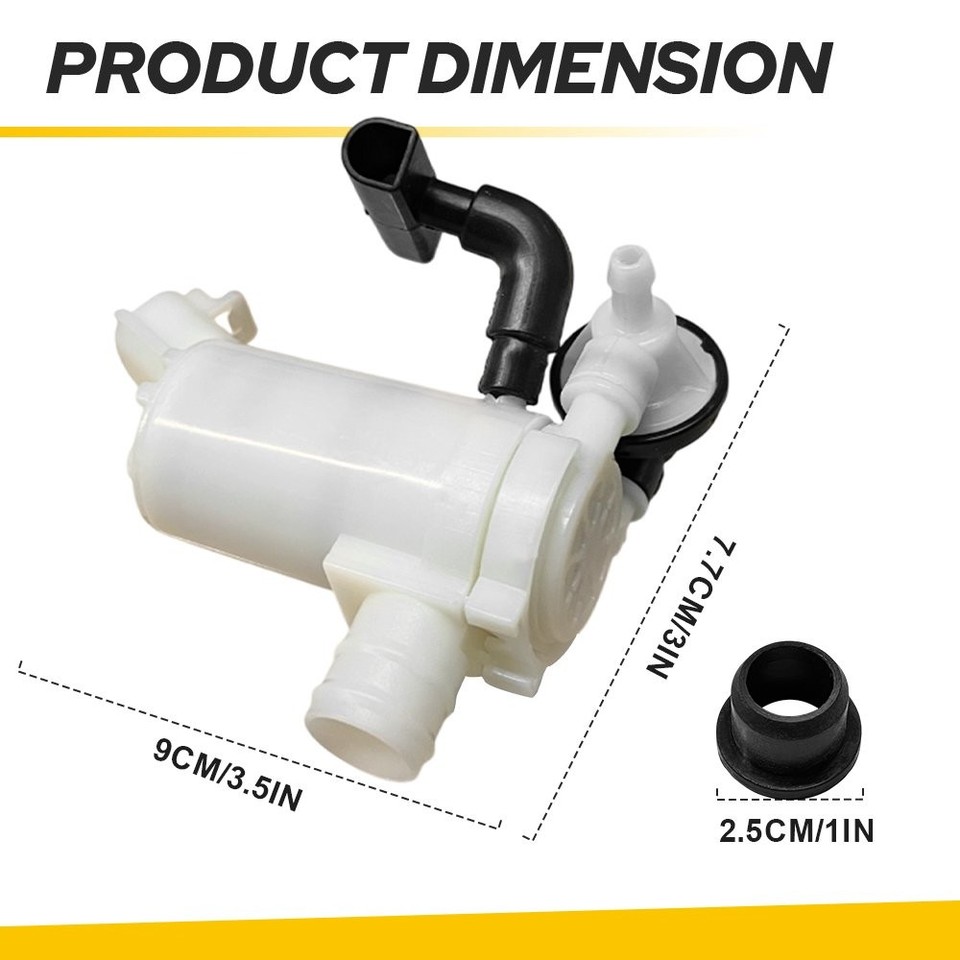 Twin Dual Outlet Windscreen Washer Pump 76846T0A013 For HONDA CR-V Mk4 ...