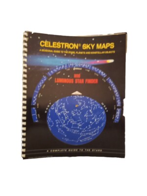 Celestron Sky Maps Seasonal Guide Stars Finder Planets NonStellar ...