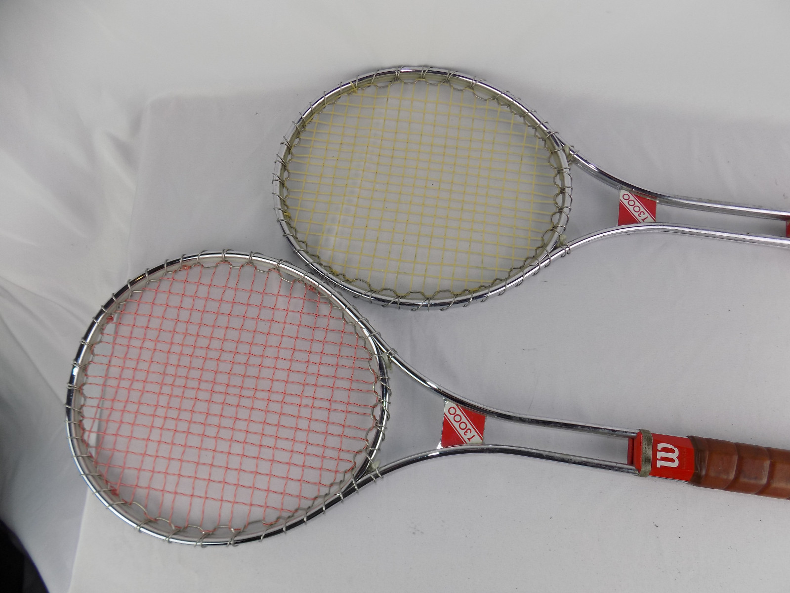 Lot of 2 Vintage Wilson T3000 Metal Tennis Racquets Made in USA | eBay