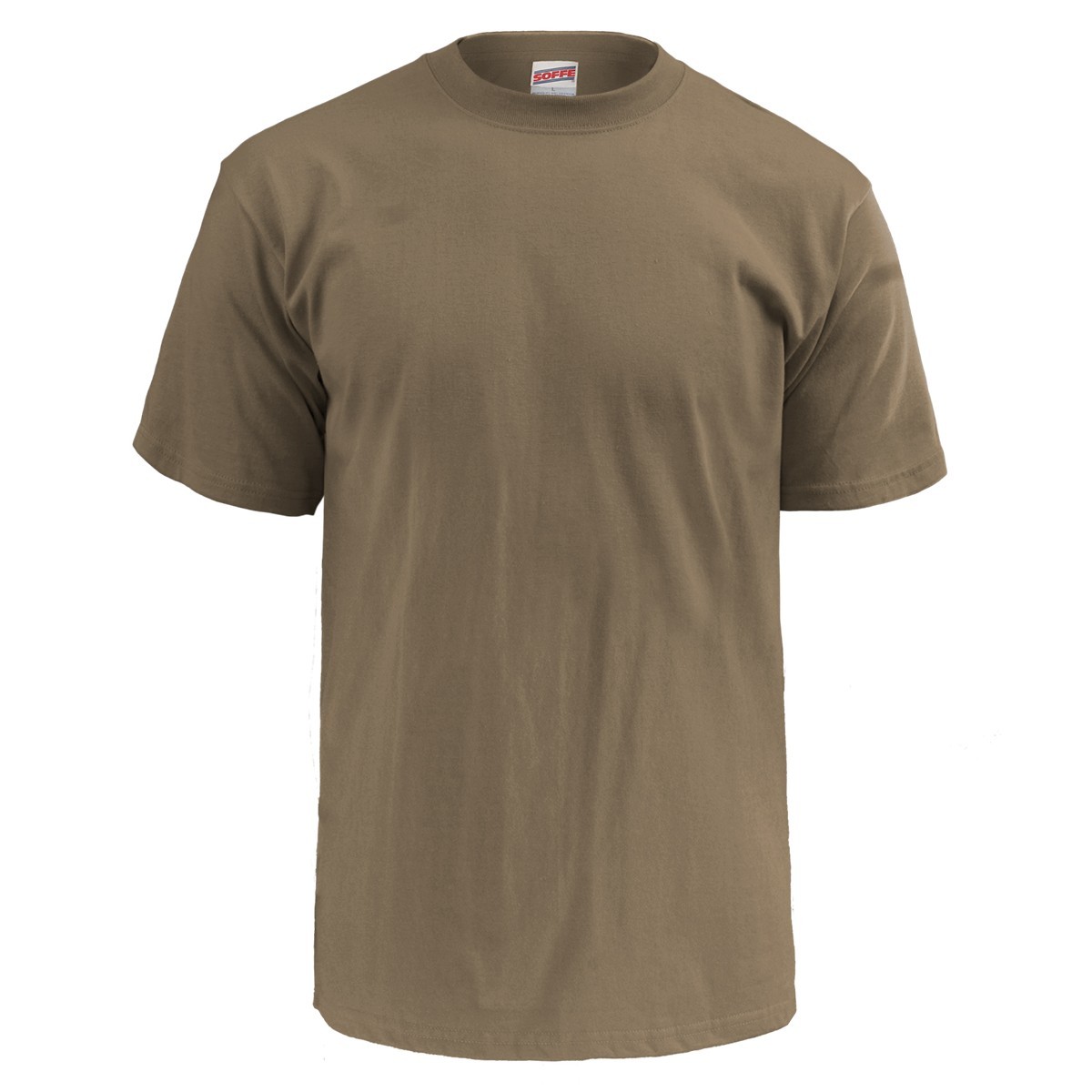 Military Army Tan Mens T-Shirt 3pk Soffe Dri Cotton 682M New Uniform ...