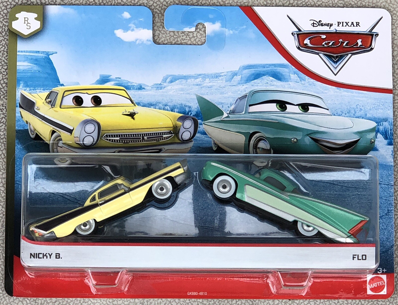 DISNEY PIXAR CARS 2020 NICKY B. & FLO RADIATOR SPRINGS 2 PACK NEW ...
