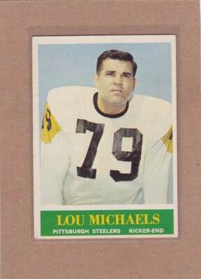 1964 PHILADELPHIA FOOTBALL LOU MICHAELS #147 STEELERS VGEX/EX *A18557 ...