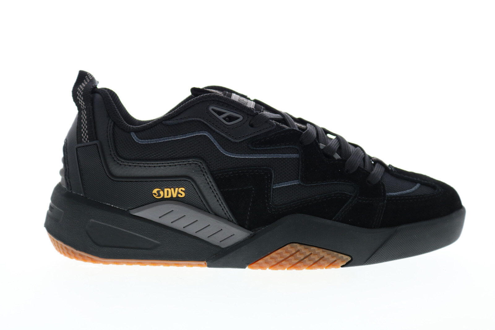 DVS Devious DVF0000326001 Mens Black Suede Skate Inspired Sneakers ...