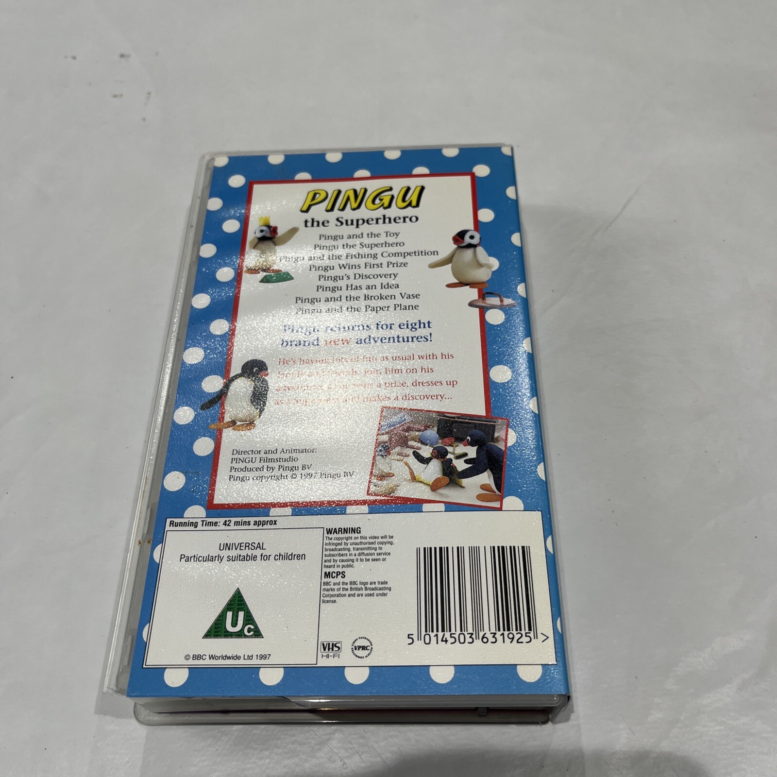 Pingu - The Superhero (VHS/SH, 1997) for sale online | eBay
